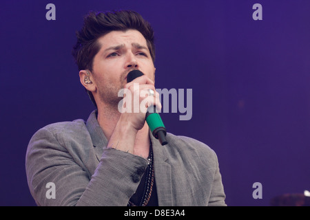 Leader singer of The Script Danny O'Donoghue performing at Radio1's Big ...