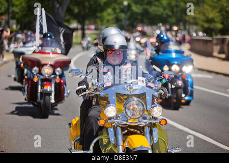 Rolling Thunder ride - Washington, DC USA Stock Photo - Alamy