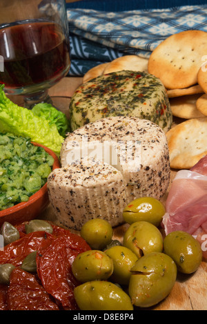 A colourful platter of Maltese antipasti Stock Photo - Alamy