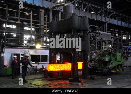Czech Precision Forge (CPF) plant in Plzen, Czech Republic, May 22 ...