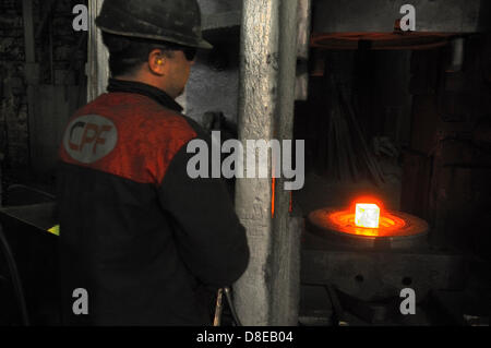 Czech Precision Forge (CPF) plant in Plzen, Czech Republic, May 22 ...