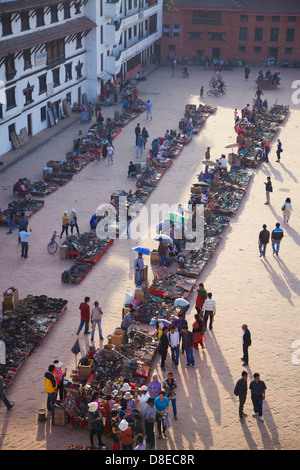 NEPAL, Kathmandu, Durbar Square, Basantapur Durbar, exterior of Hanuman ...