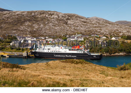 Tarbert to Uig Isle of Skye ferry terminal South Harris Outer Stock ...