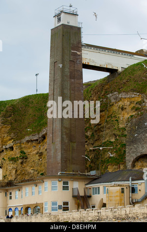 Marsden Grotto Lift Stock Photo - Alamy