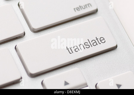 Language translation using a computer keyboard Stock Photo - Alamy