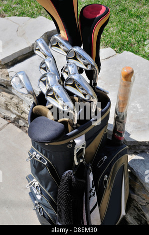 Full set of high end Golf Clubs Stock Photo - Alamy