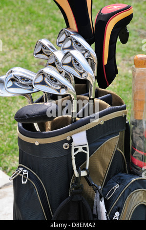 Full set of high end Golf Clubs Stock Photo - Alamy