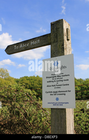 The Shipwrights Way new walking route starts at Bentley Station ...