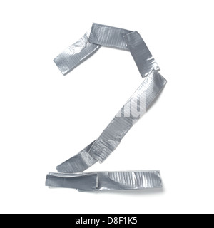 Numbers made out of tape Stock Photo: 56878972 - Alamy
