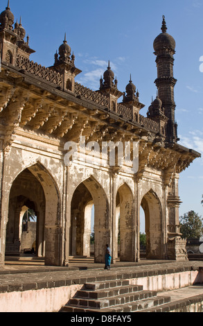 The tomb of Ibrahim Adil Shah II (ruled 1580-1627), also called Ibrahim ...
