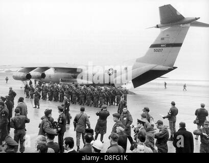 The American military exercise "Reforger I" (Return of Forces to ...