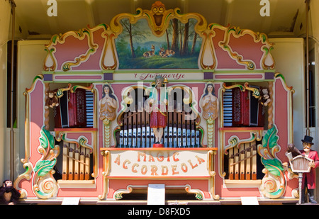 Old Fashioned Fairground Steam Organ Stock Photo - Alamy