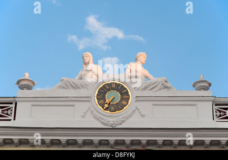 Hours with sculptures Stock Photo - Alamy