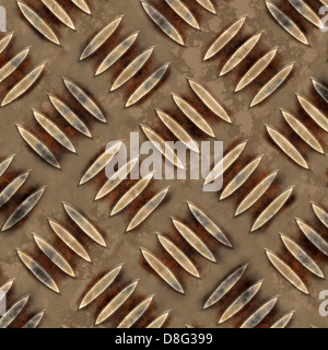 Rust diamond metal Stock Photo - Alamy
