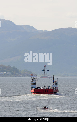 Western Ferries car ferry from McInroy's Point, Gourock to Dunoon, in ...