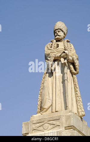Statue, Coltea Hospital, Hospital, Bucharest, Romania Stock Photo - Alamy