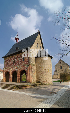 Kloster Lorsch, Königshalle, UNESCO Weltkulturerbe, Hessen, Deutschland ...