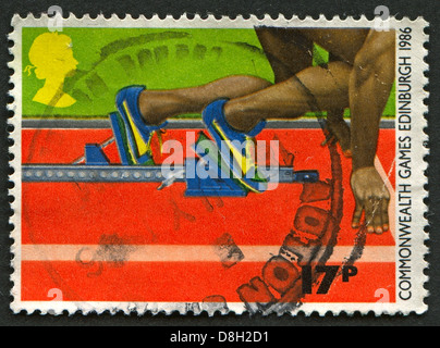 Athletics - 1986 Edinburgh Commonwealth Games - Men's 400m Semi-Final ...