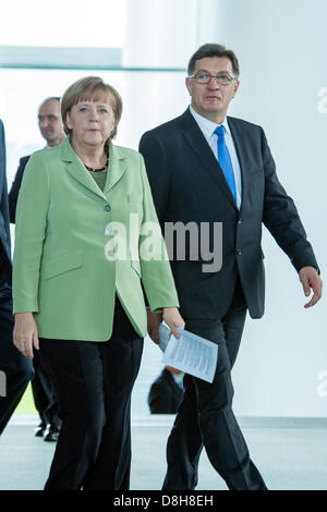 Berlin, Germany. May 29th 2013. German Chancellor Angela Merkel ...