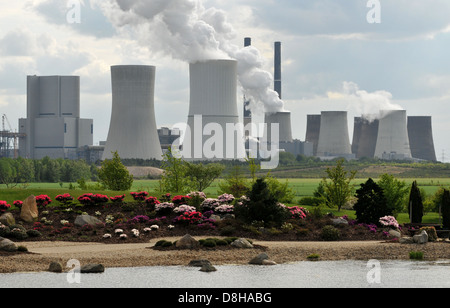 Boxberg Kraftwerk See - power plant Boxberg and lake 02 Stock Photo - Alamy