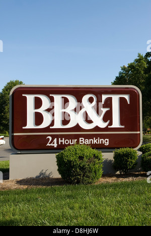 BB&T Bank sign,United States – symbol of American banking and financial ...
