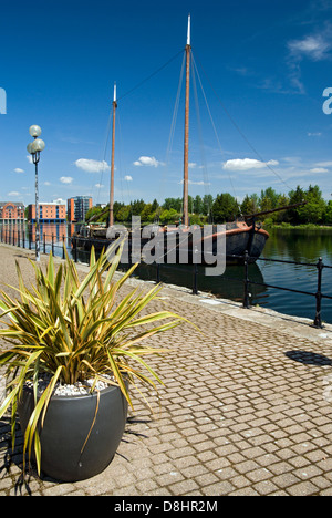 The Wharf, Cardiff Stock Photo - Alamy