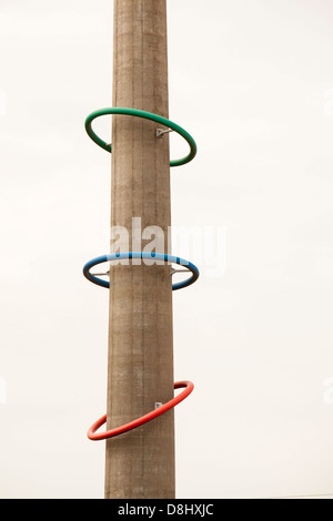 A stack of hula hoops Stock Photo - Alamy