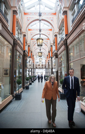The Royal Arcade, in the exclusive Mayfair area of London's West End ...