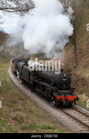 LMS 4-6-0 Black 5 Number 44871,Southern Railway class S15 825 Stock ...