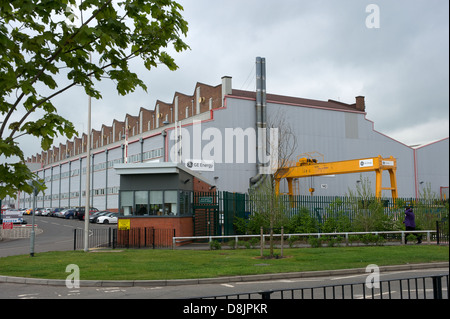 GEC Energy, Rugby. Main Entrance.Technology Drive, Rugby Stock Photo ...