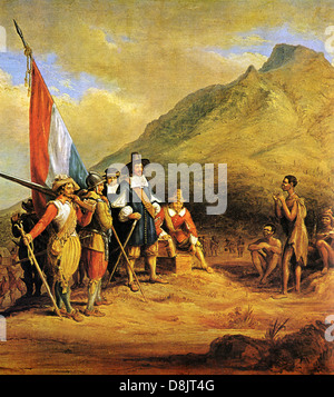 JAN van RIEBEECK (1619-1677) Dutch colonial administrator about 1660 ...