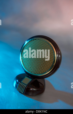 Early fifties microphone Stock Photo - Alamy