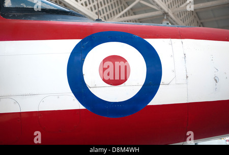 RAF AIRCRAFT ROUNDEL-IMPERIAL WAR MUSEUM,DUXFORD, UK Stock Photo - Alamy