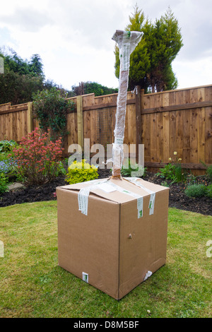 large parcel delivery Stock Photo - Alamy