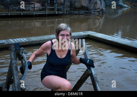 Private Sauna Pikkukoski north of the city of Helsinki Stock Photo ...