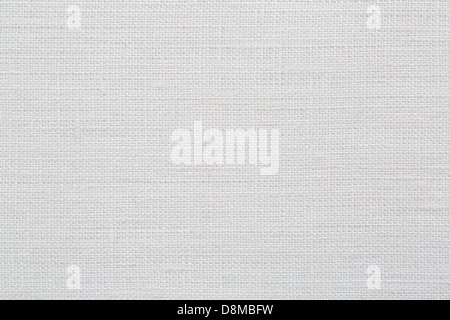 Linen canvas, white texture background Stock Photo - Alamy