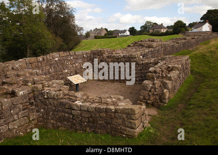 Hadrian's Wall: the remains of turret 48A between Gilsland and ...