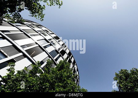 Office building, Wave, Hamburg, Germany Stock Photo - Alamy