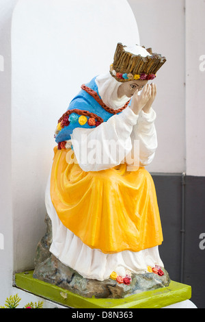 Statue in St Maarten in the Caribbean Stock Photo - Alamy