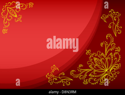 An abstract background with beautiful sh Stock Photo - Alamy