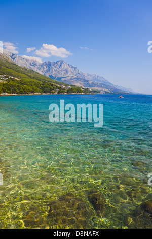 Architecture of the city of Brela, Croatia Stock Photo - Alamy