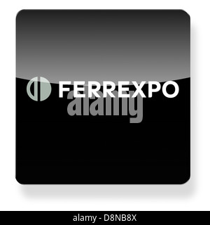 Ferrexpo logo as an app icon. Clipping path included Stock Photo - Alamy
