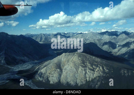 Upper Ivishak river valley from plane Stock Photo - Alamy