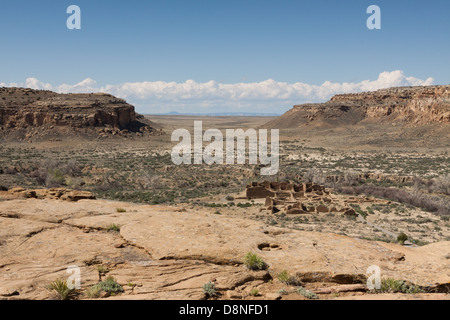 Chaco Canyon roads Stock Photo - Alamy