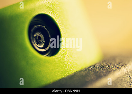 Spray nozzle o the top of a can Stock Photo - Alamy