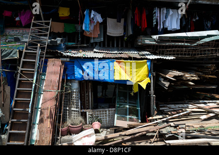 Junk Shop for used Construction Material in Manila, Philippines Stock ...