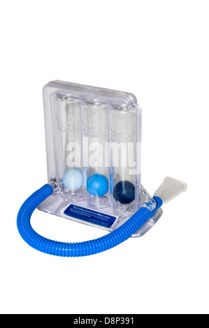 3 balls Spirometer Breathing Exercise apparatus Stock Photo - Alamy
