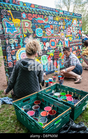 Respect and Diversity in Our Community mural, on Mill Road bridge ...
