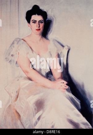 USA President Grover Cleveland and wife, Frances Folsom Cleveland ...