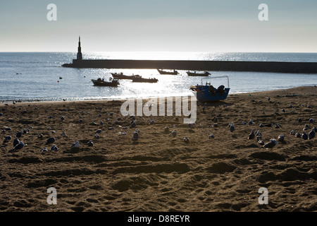 Aguda beach, Gaia Portugal Stock Photo - Alamy